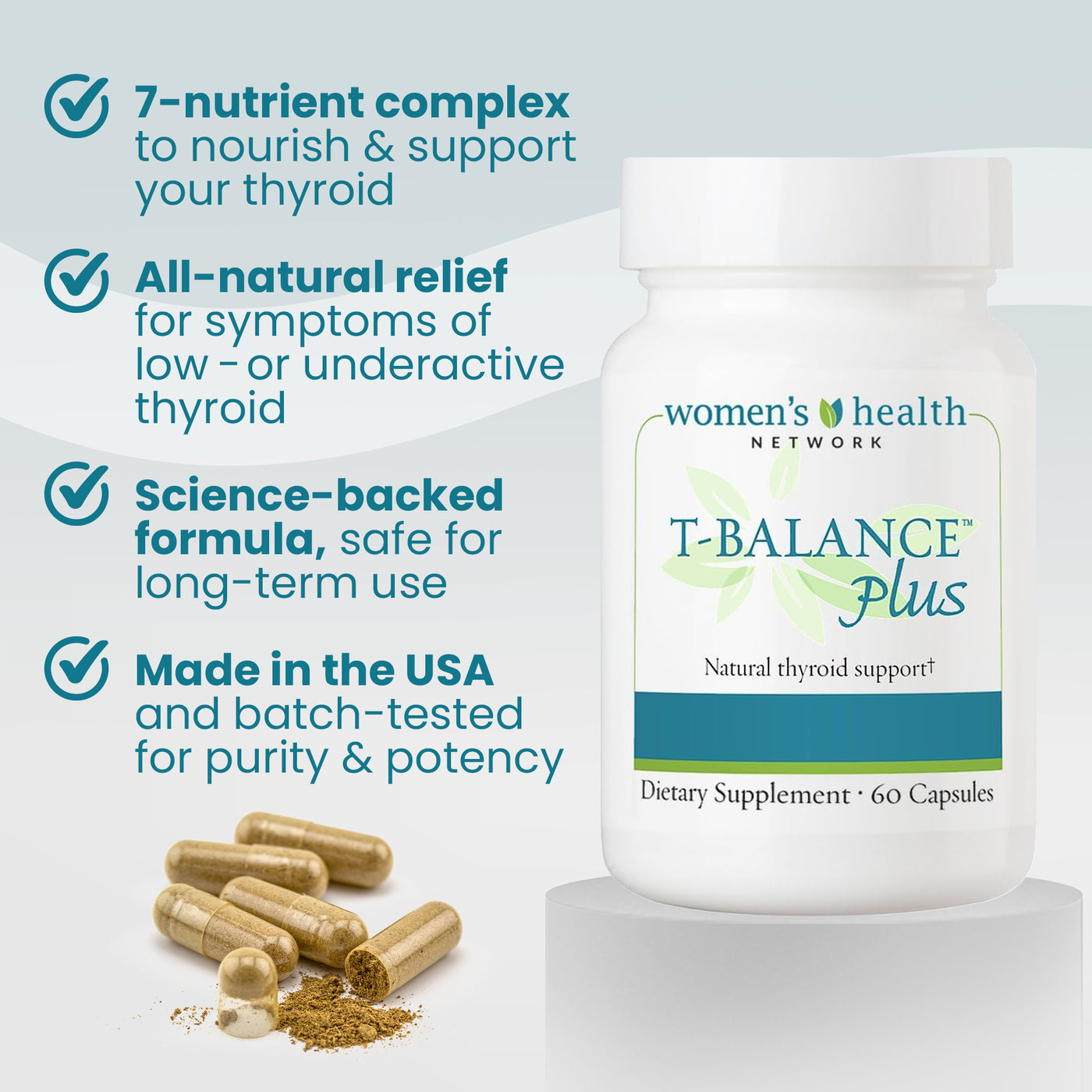 T-Balance Plus - Thyroid Support — Women's Health Network