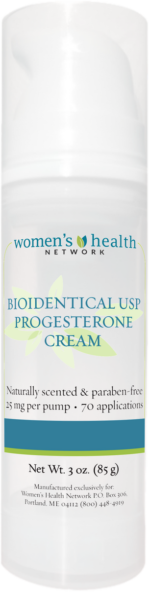 Bioidentical USP Progesterone Cream — Women's Health Network